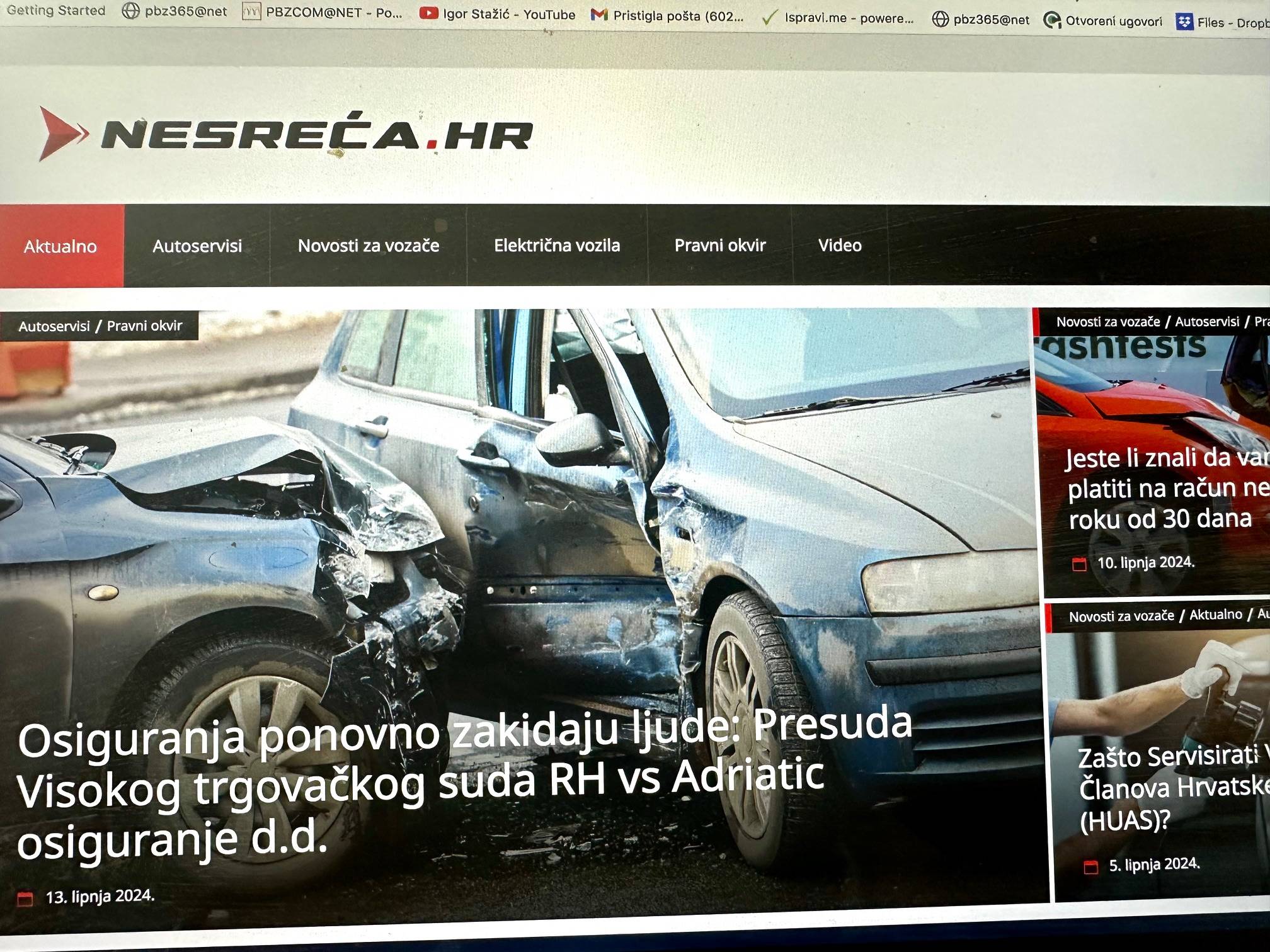 Nesreca.hr novi je portal HUAS-a, od sada smo još bliži ne samo ...